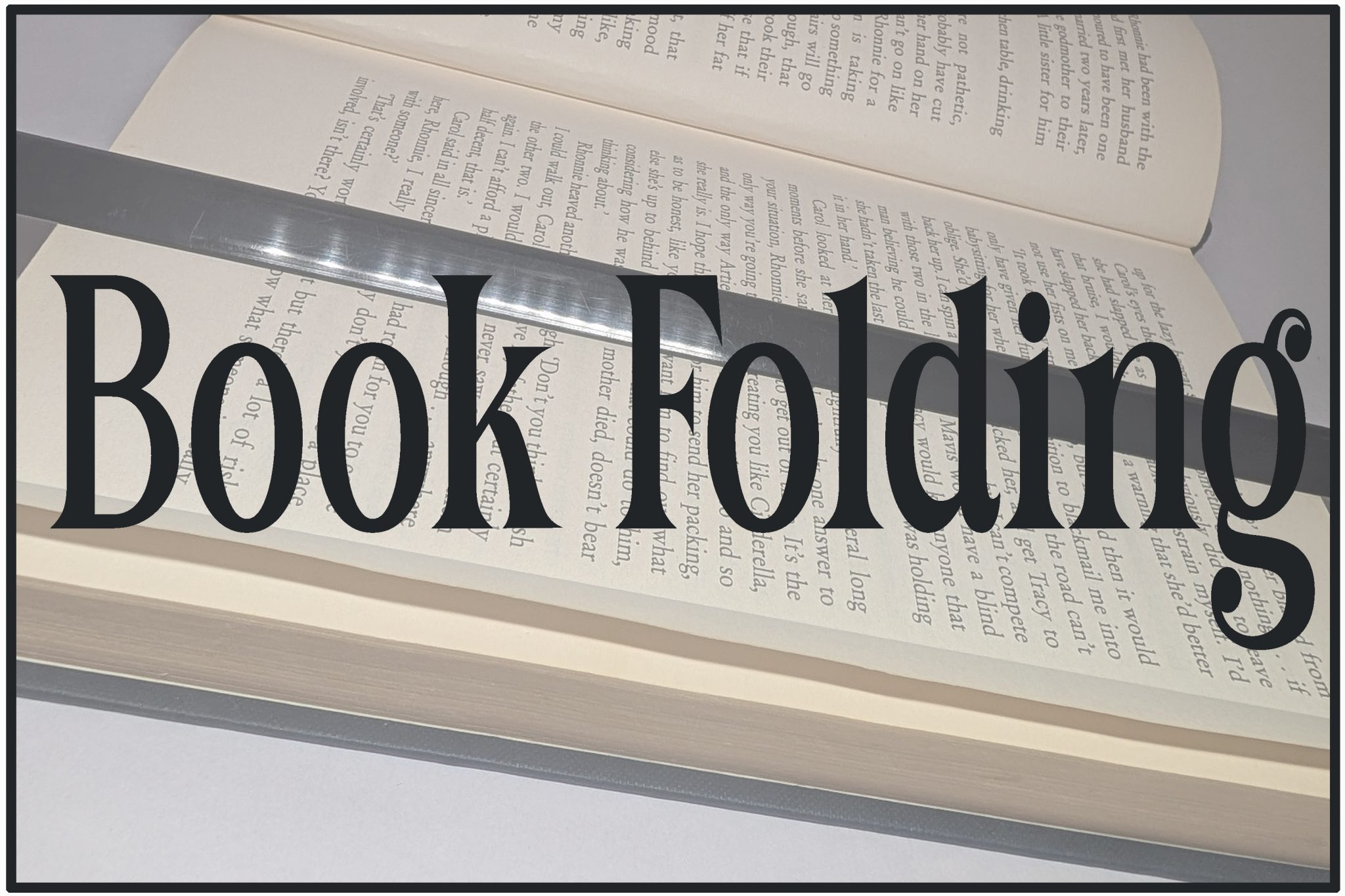 A Simple Guide to Cut and Fold Book Folding